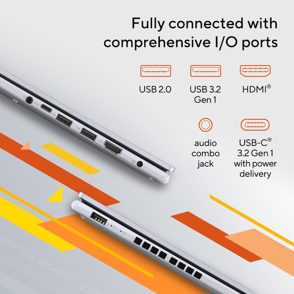 ASUS Vivobook 16 AMD Ryzen 5 7430U 16GB RAM 512GB SSD WUXGA 16" Windows ...