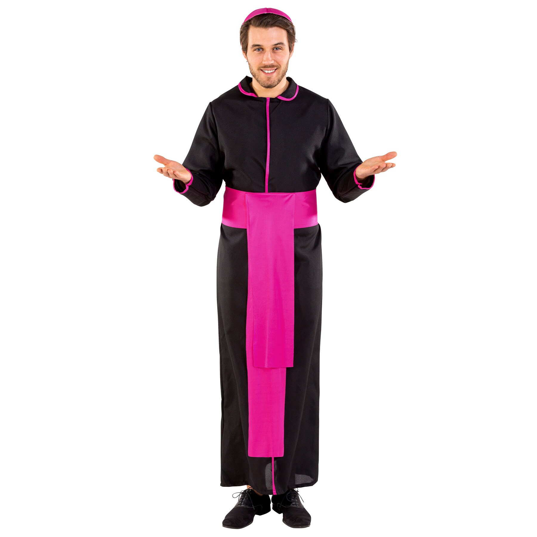 Mens Archbishop Ferdinand Costume | Black | black | XL | 1 - Tesco ...
