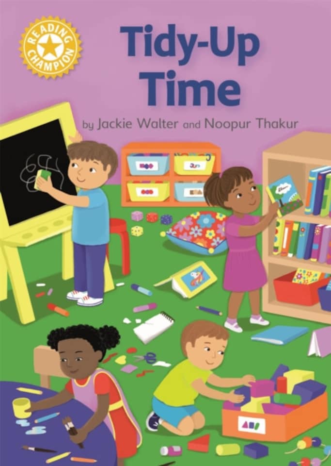 Reading Champion: Tidy-up Time Paperback Book - Tesco Groceries