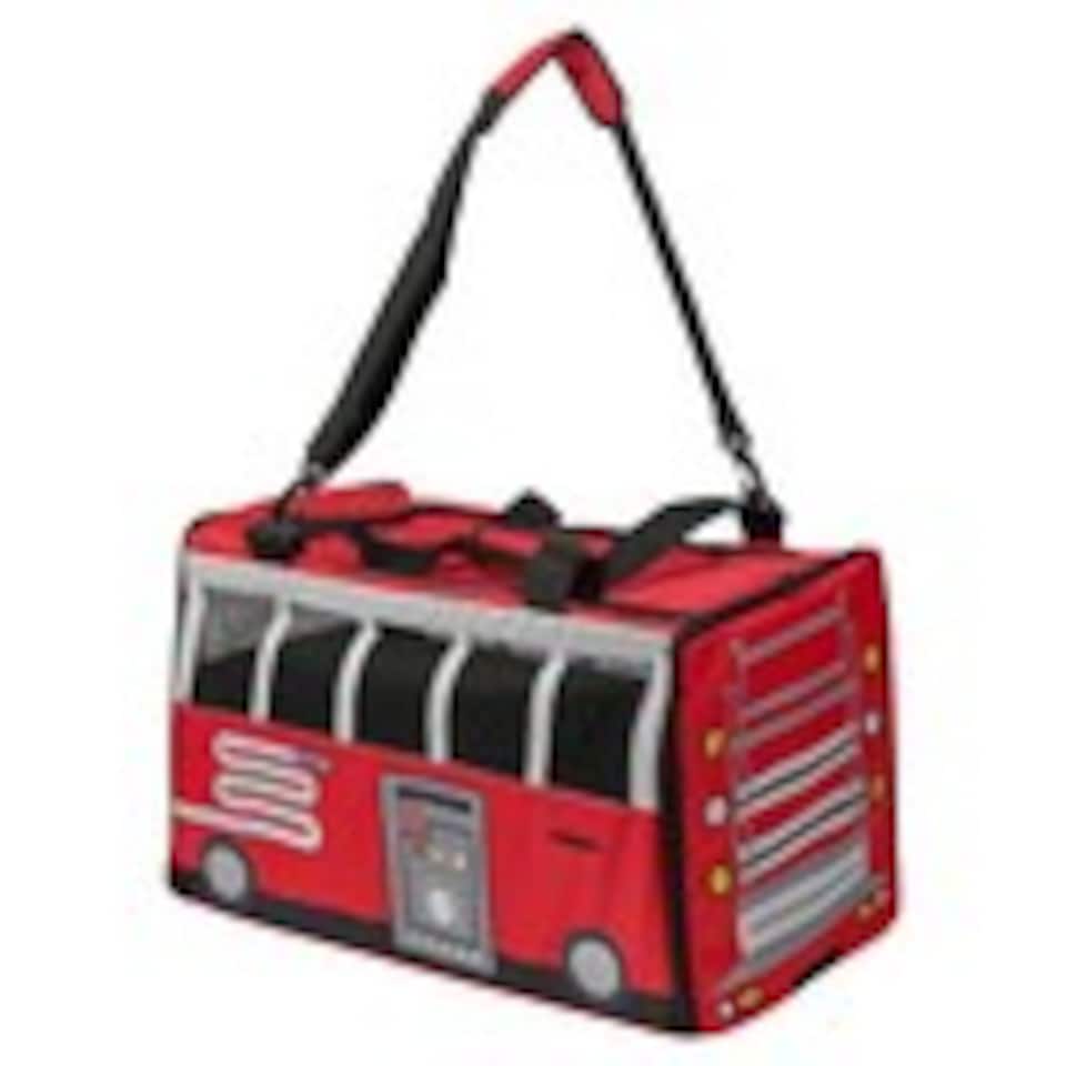 Pet Carrier Bag Soft Polyester Kids Bus Themed Small Dog Cat Travel ...