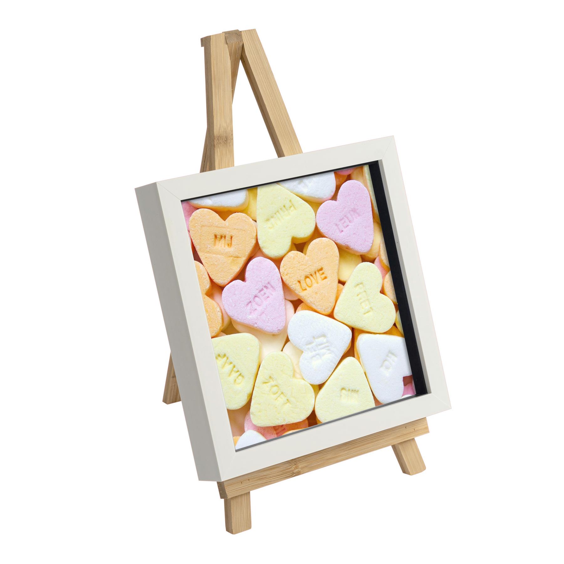 Argon Tableware Wooden Table Easel & Photo Frame Set | Multi | Multi ...