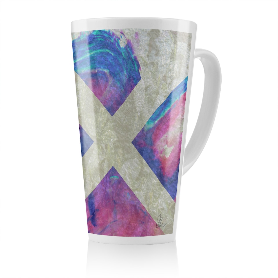 Scotland Flag Latte Mug - Tesco Groceries