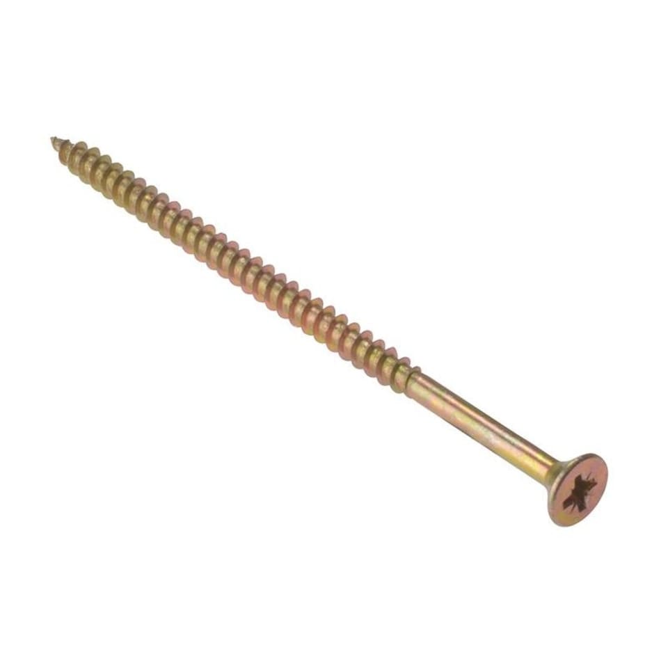 Forgefix General Purpose Screws, Pozi, Csk, Zp - Multi Colour - 4 x 12 ...