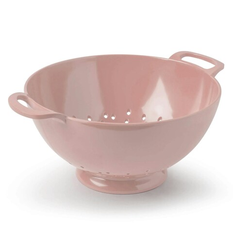 Zeal Melamine Colander Strainer, Large, 24cm, Rose Pink - Tesco Groceries