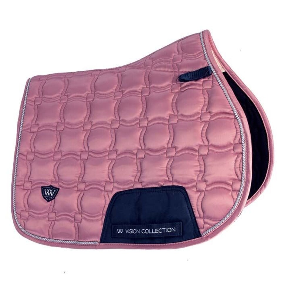 Woof Wear Vision Pony GP Pad Gold | Size: Pony Colour: Rose Gold ...