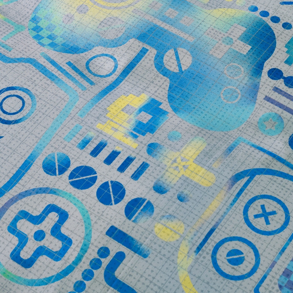 Catherine Lansfield Gamer So Soft Fitted Sheet | Grey | Single - Tesco ...