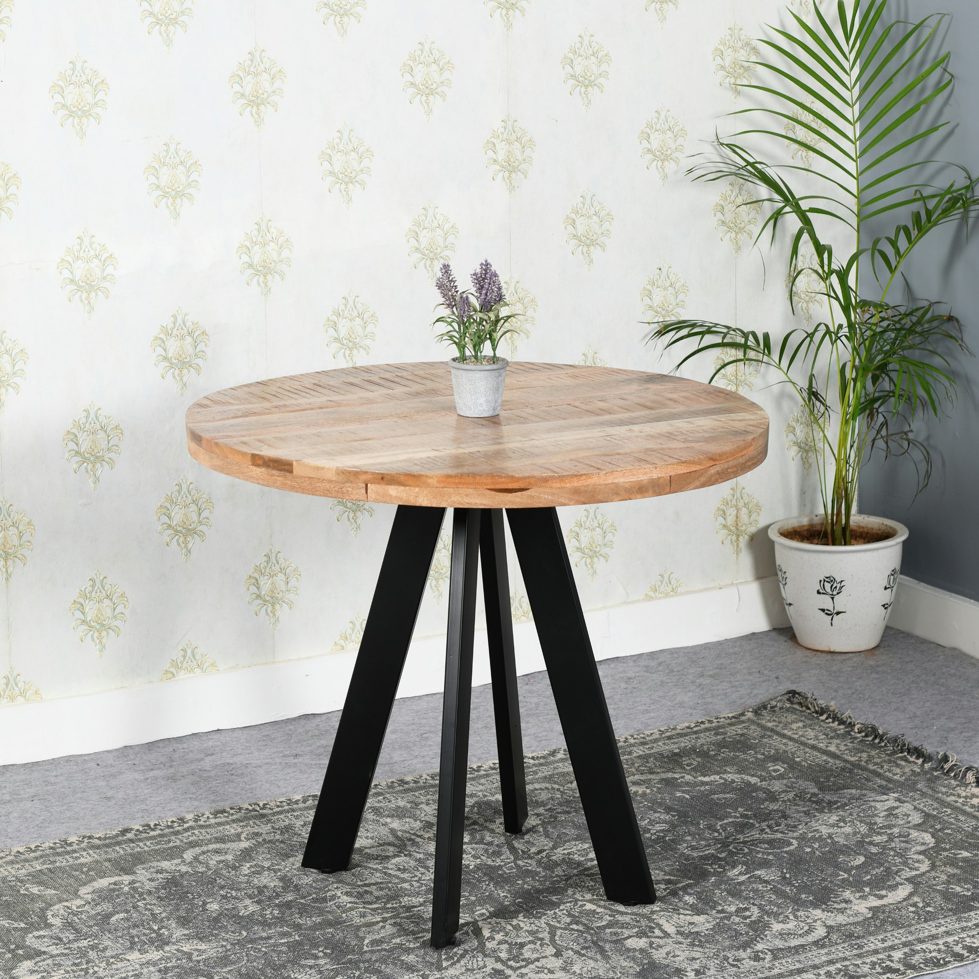 Belgravia Round Dining Table 4 Seater - Tesco Groceries
