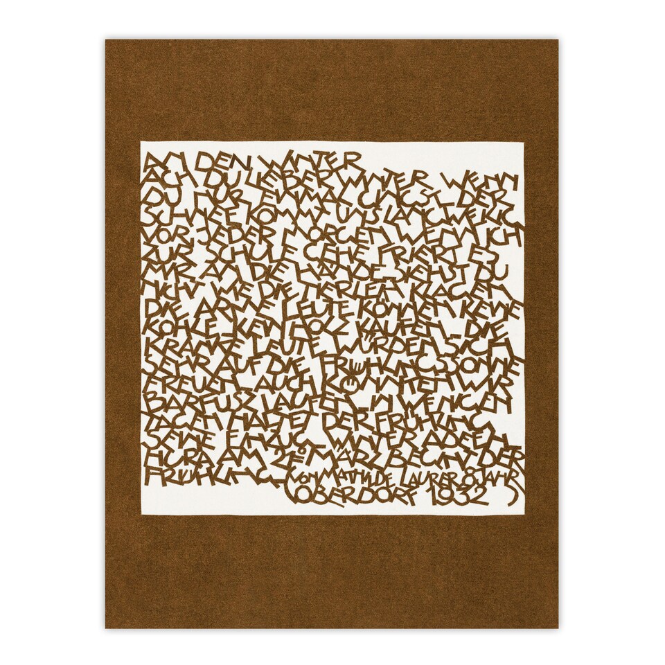 Winter Typography Painting Reijer Stolk Wall Art Poster Print 12X16 ...