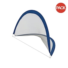 Carta Sport Pop Up Football Goal (Pack of 2) - Blue/White - 39in x 72in ...