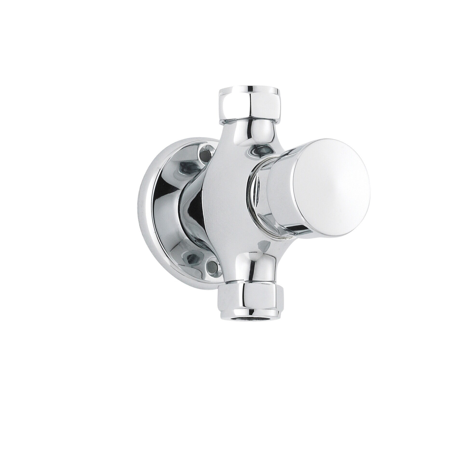 Balterley Contemporary Round Manual Exposed Non-Concussive Timed Shower ...