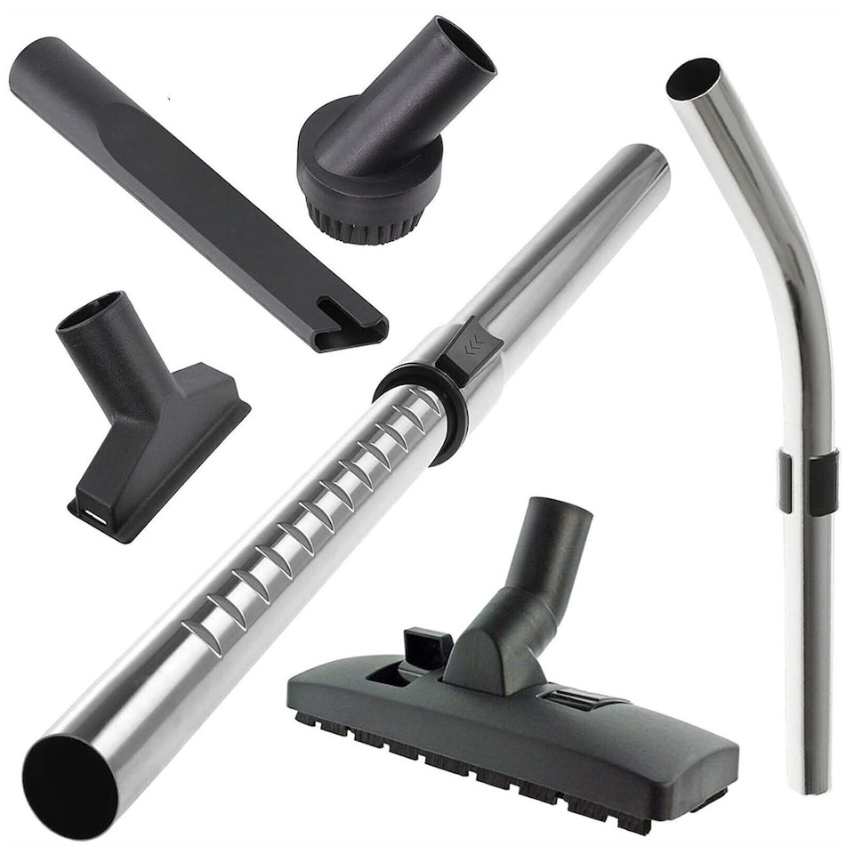 SPARES2GO Telescopic Bent End Rod Handle + Mini Tool Kit for Vax Vacuum ...