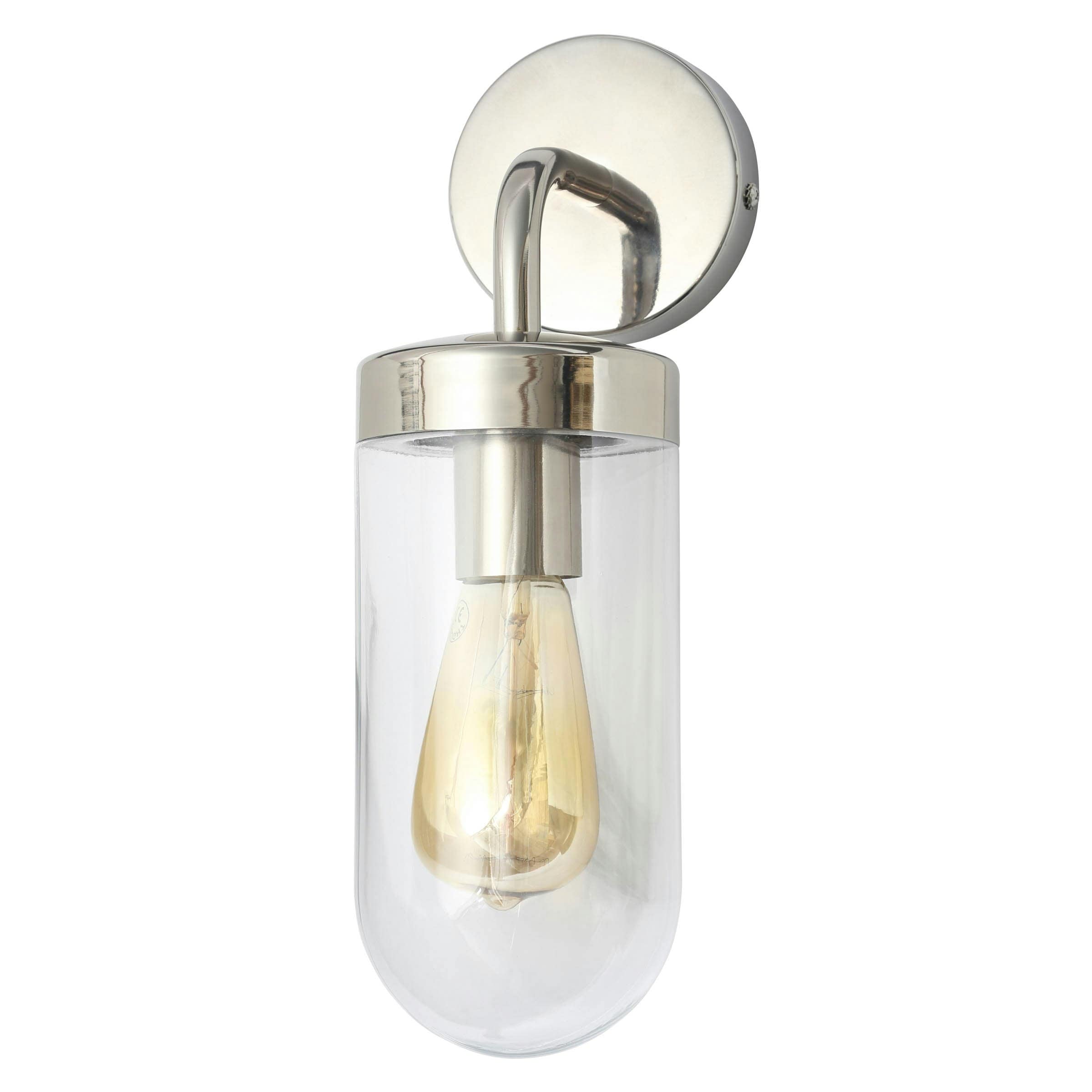 Chelsea Outdoor Wall Light, Silver - Tesco Groceries