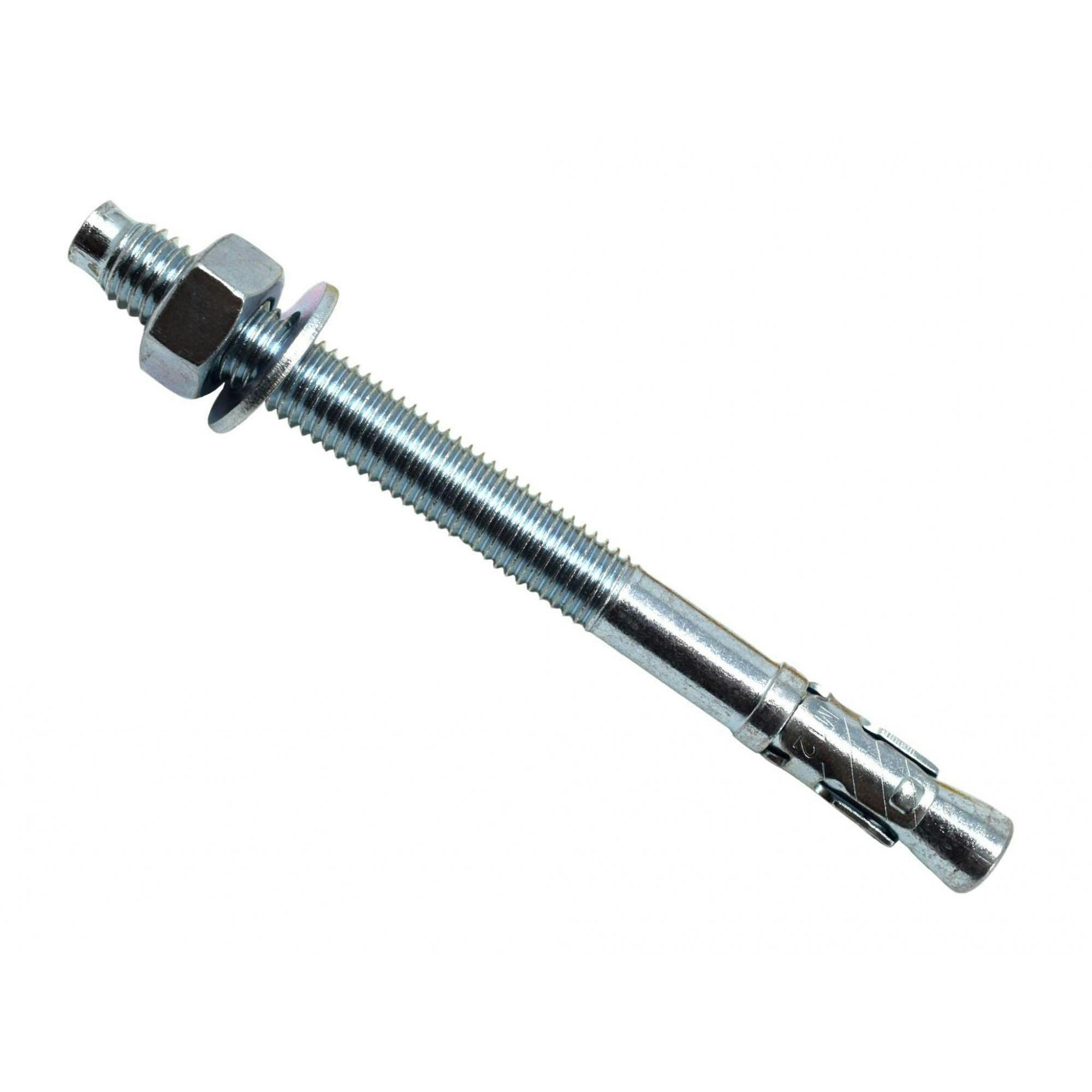 Masonmate Zinc Plated Through Bolt - Zinc Plated - M12 x 140mm (25 ...
