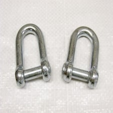 Dee Shackle Countersunk Pin Galvanised 11MM X2 (Commercial Chain ...