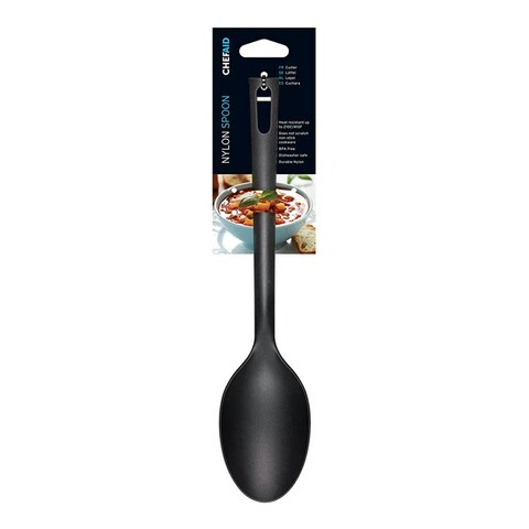Chef Aid Nylon Spoon Black - One Colour - One Size - Tesco Groceries