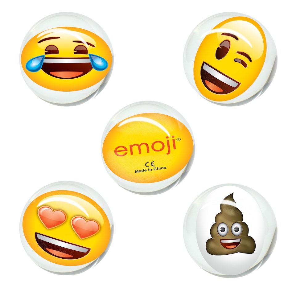 Emoji Bouncy Balls - 6 Pack - Tesco Groceries