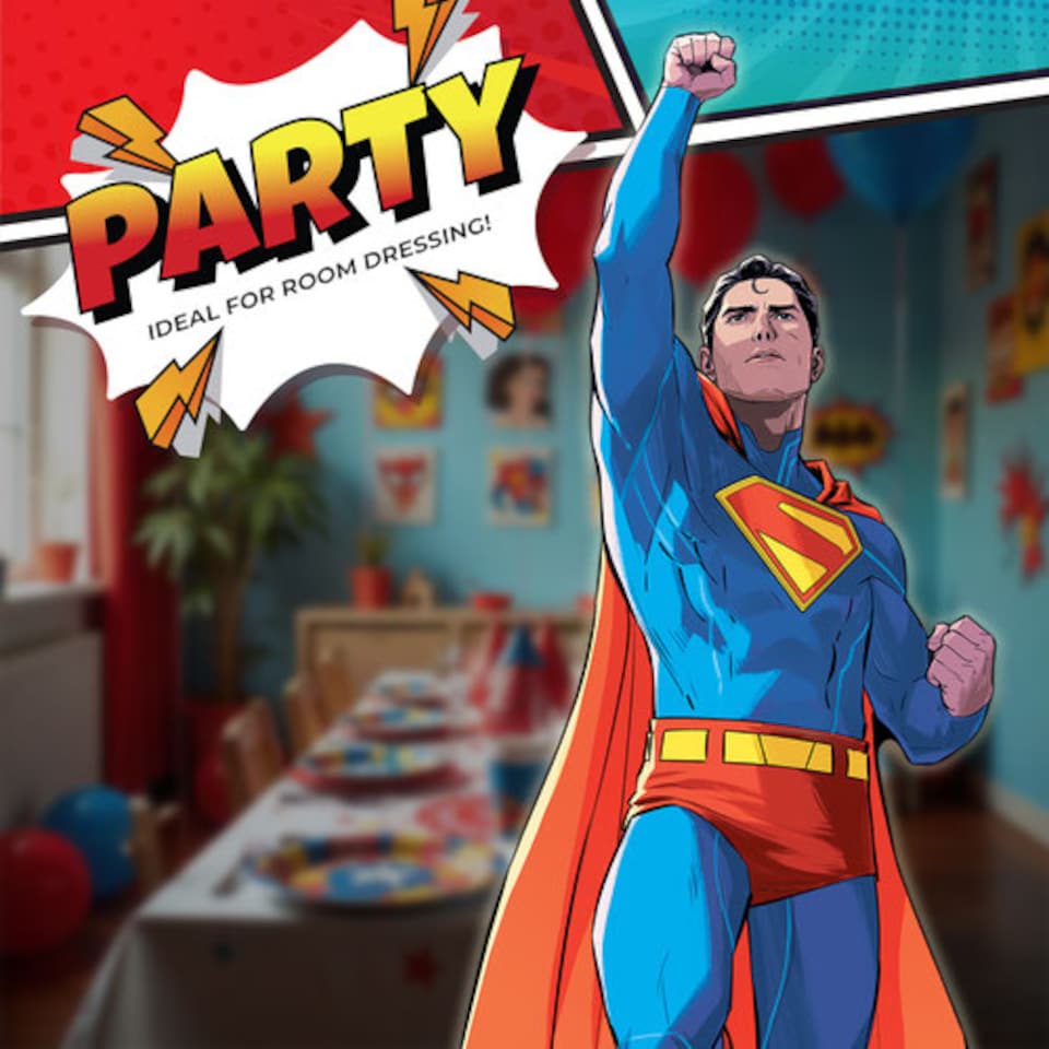 Superman DC Comics Takes Flight Comic Style Lifesize Cardboard Cutout ...