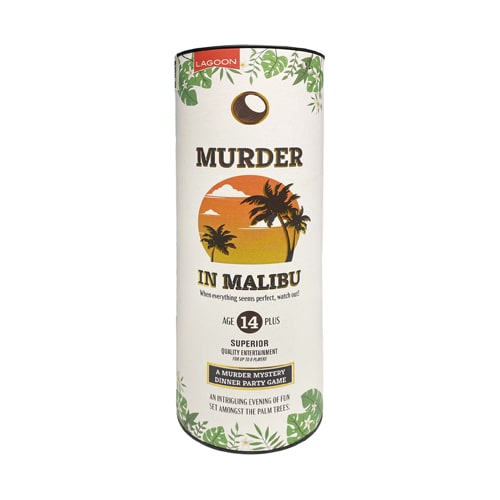 Murder Mystery Tube - Murder in Malibu - Tesco Groceries