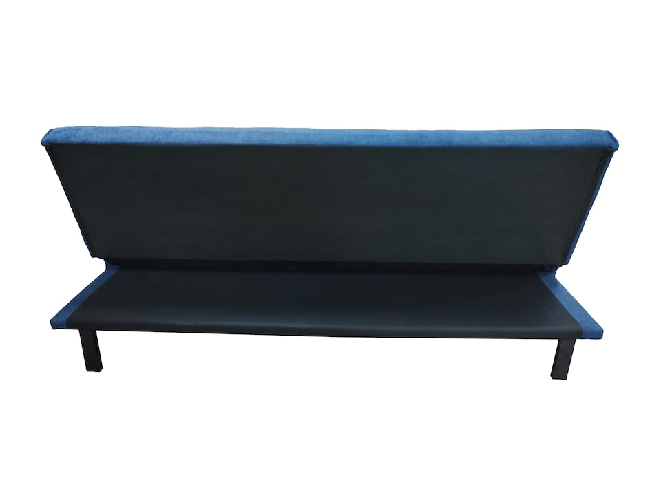 The Tivona 2 Seater Sofa Bed in Grey, Silver or Navy | Blue | One Size ...