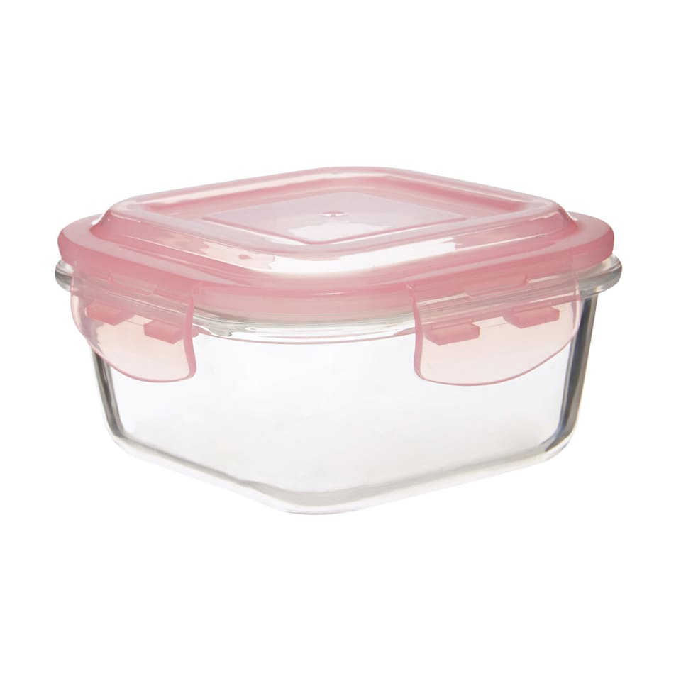 Freska 800ml Square Glass Container - Tesco Groceries