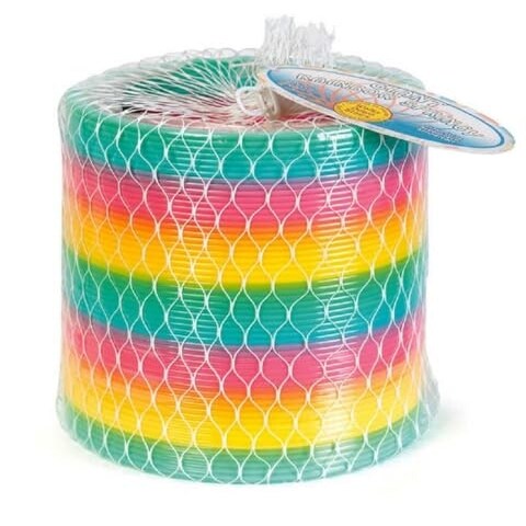 Giant Rainbow Springy Slinky - Tesco Groceries