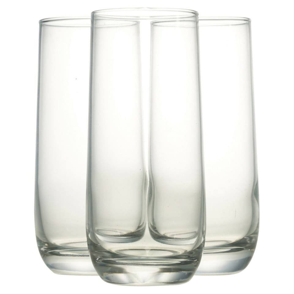 350ml Tall Bormioli Hi Ball Drinking Glass | Clear | 3 - Tesco Groceries