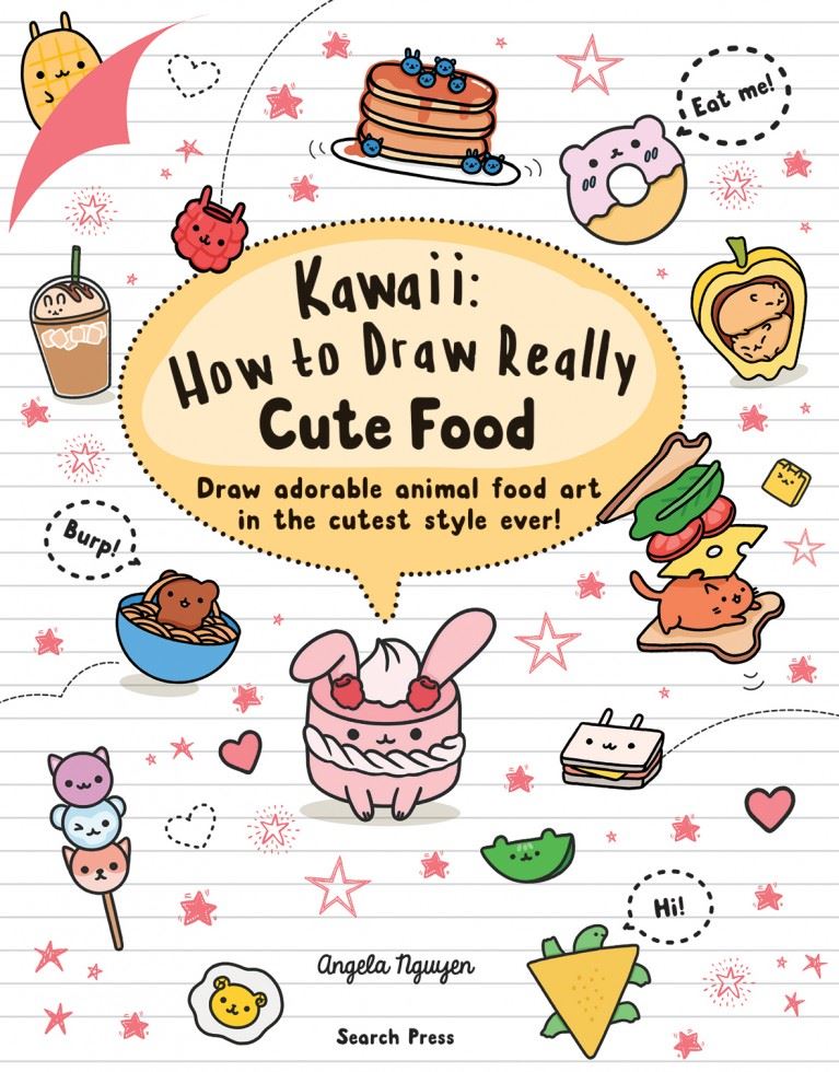 Kawaii: How to Draw Really Cute Food by Angela Nguyen - Kawaii - Tesco ...