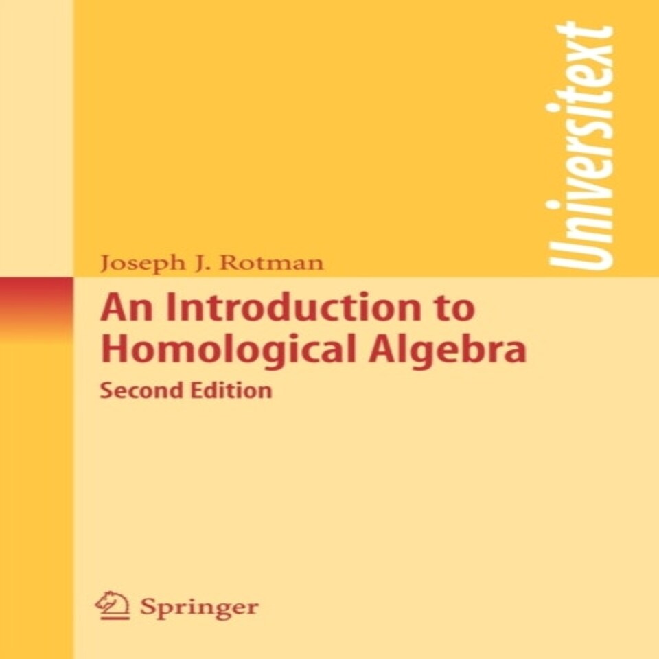 An Introduction To Homological Algebra Universitext - Tesco Groceries