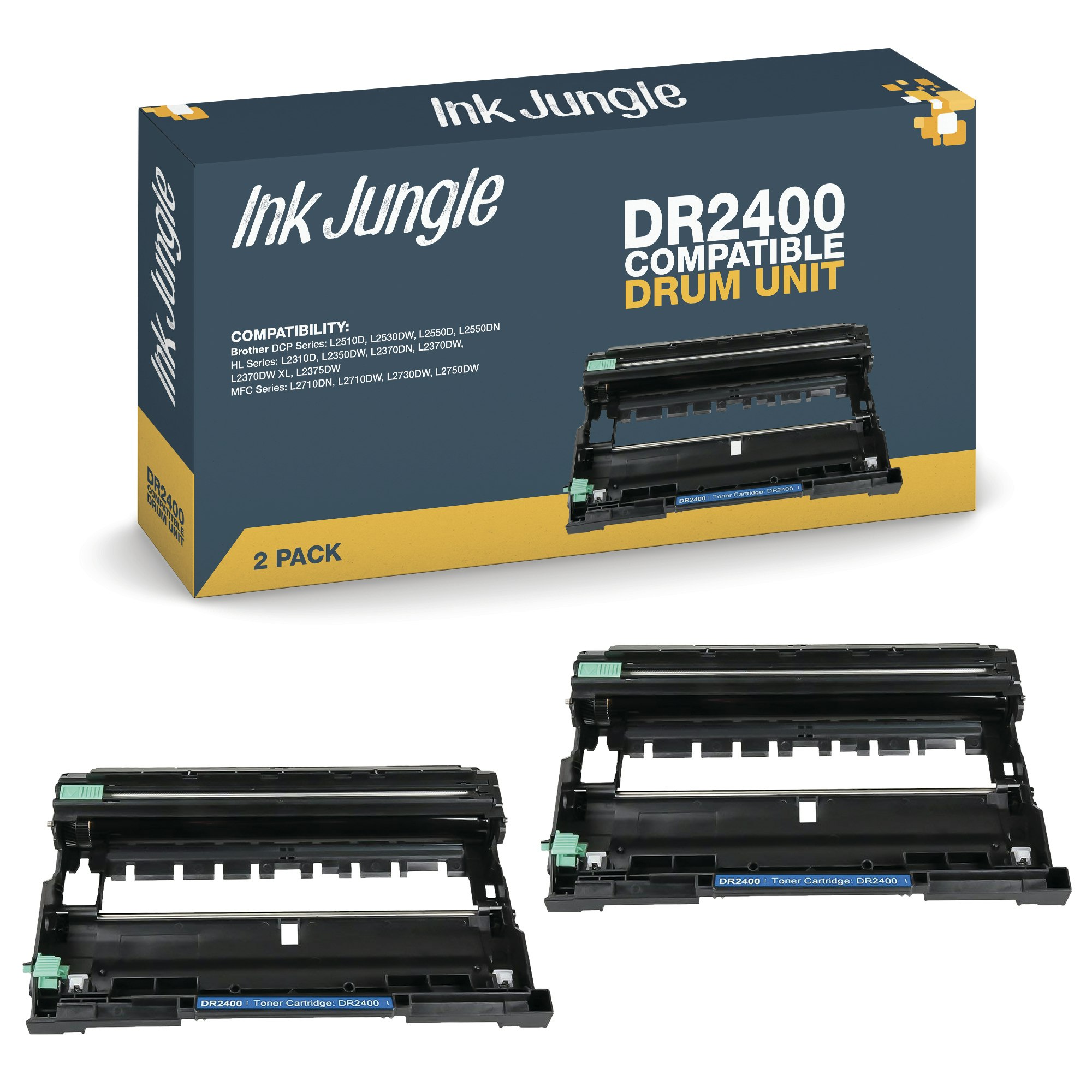 2x Compatitble Brother DR2400 Drum Units | Multi | 2 - Tesco Groceries