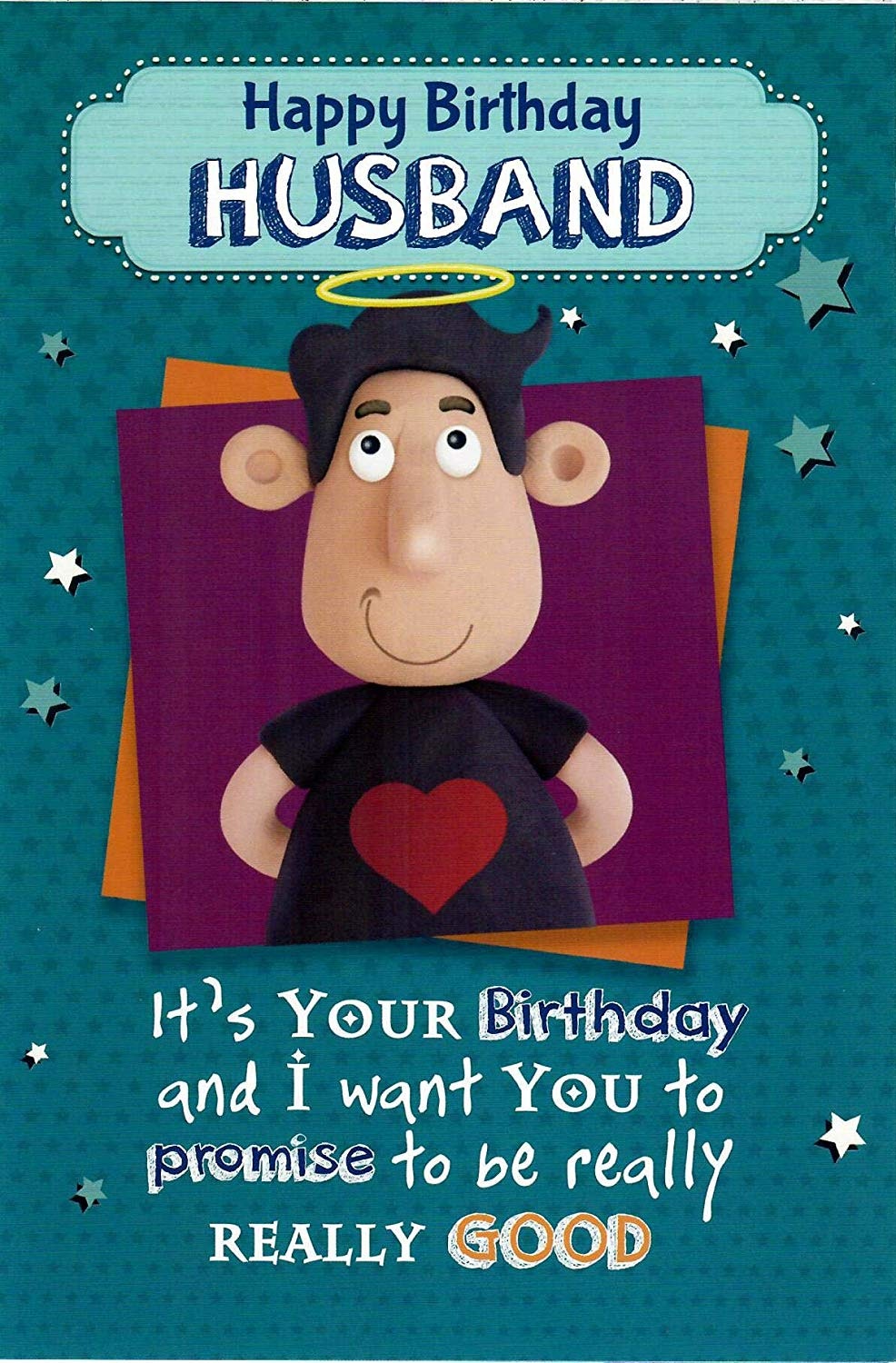 Nutty Putty Husband, Promise to Be Good Birthday Card - Tesco Groceries