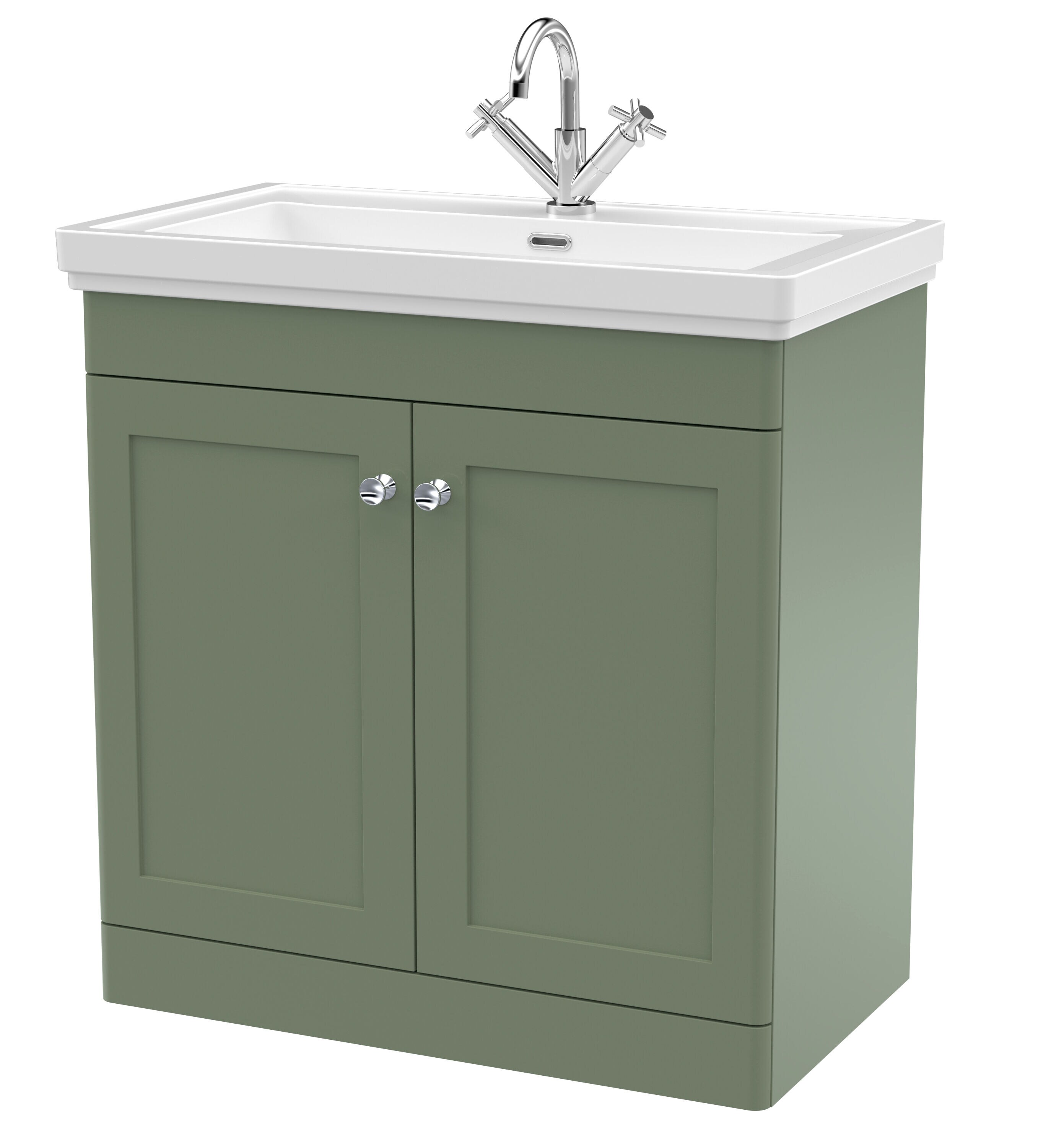 Balterley Classic Traditional Bathroom Floor Standing 2-Door Vanity ...