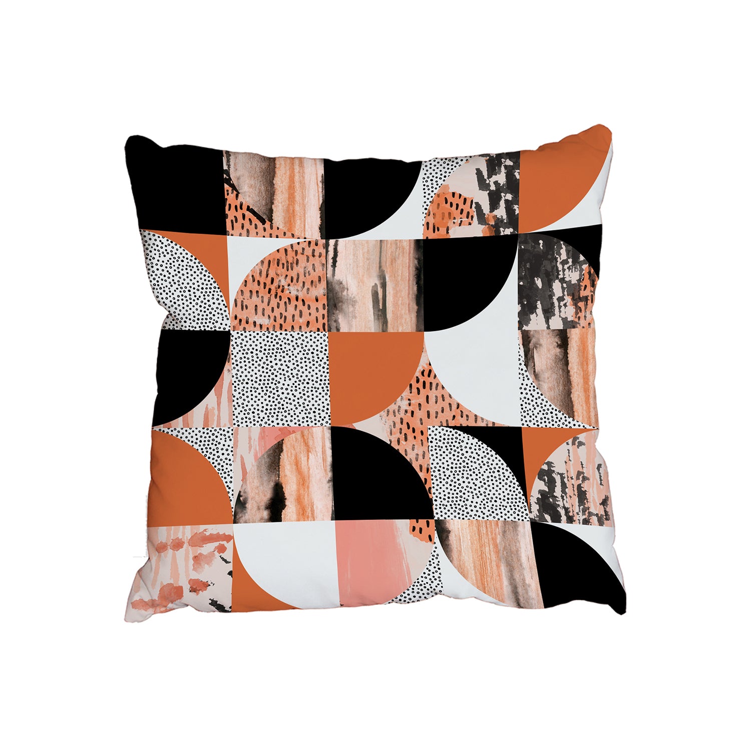 Cushions - Geometric semicircles & squares (Cushion) | Multi - Tesco ...