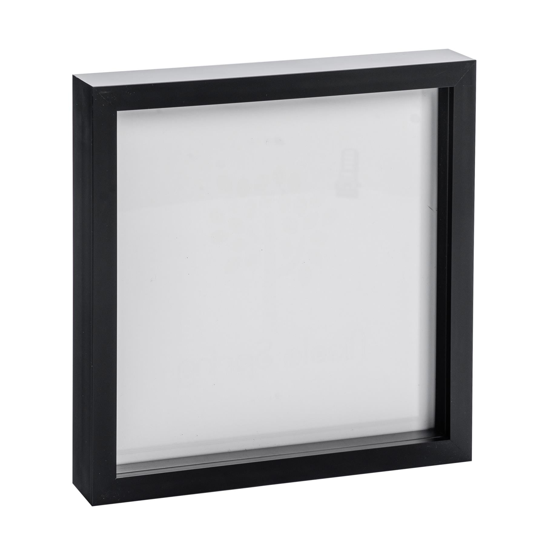 Nicola Spring 10 x 10" Photo Frame - Black - 3D Photo Frame Picture ...