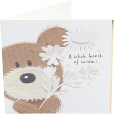 Lots Of Woof Bunch of Flowers Birthday Card - Tesco Groceries