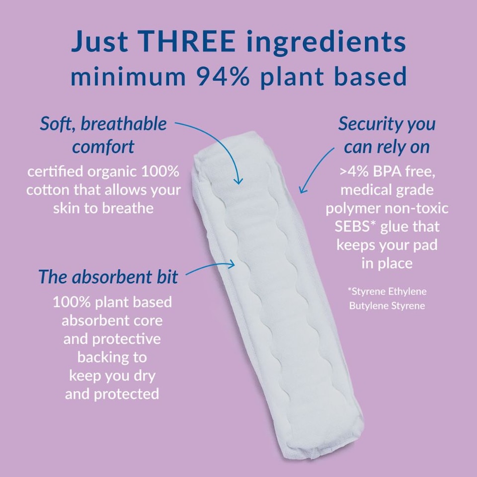Natracare Maternity Pads 4 x 10 Pack - Tesco Groceries