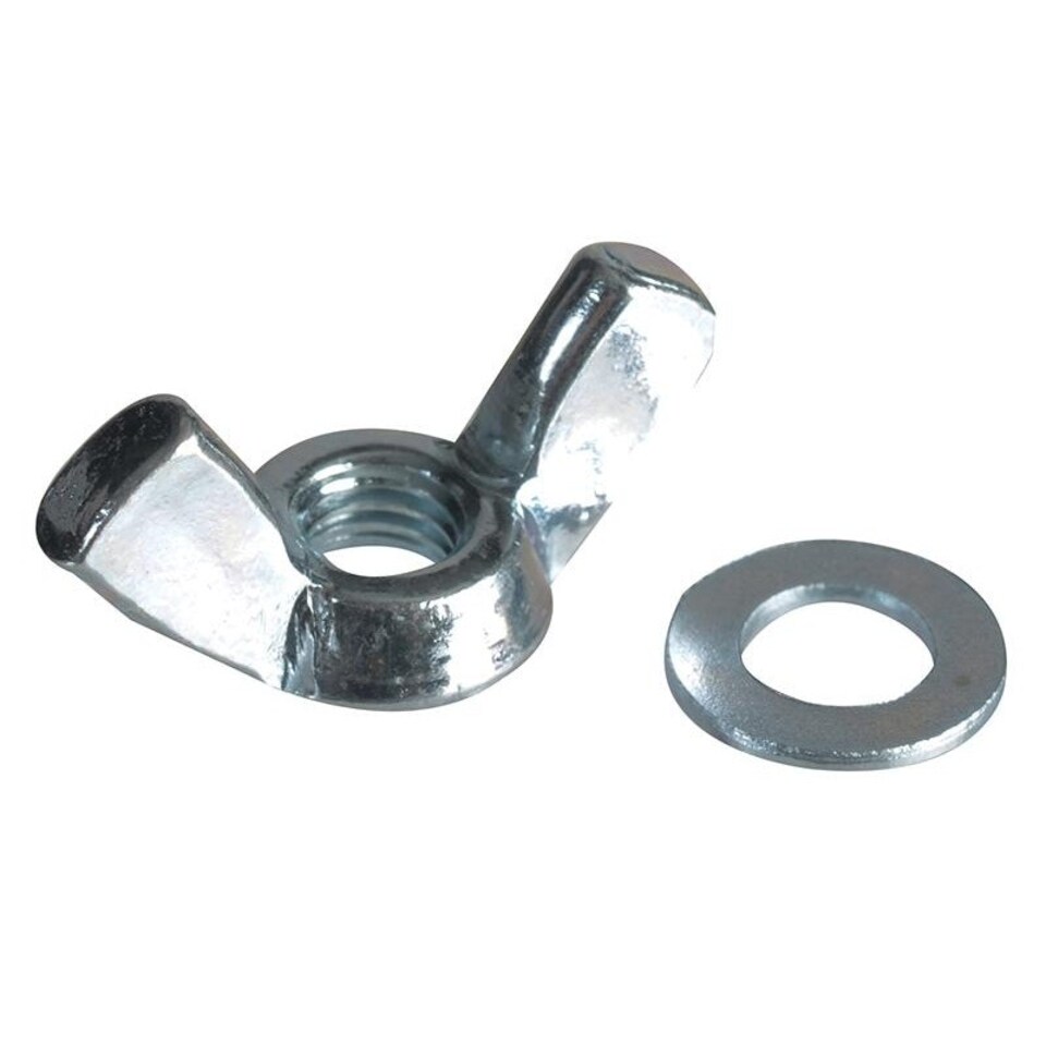 Forgefix Wing Nut Zp M12 Forgepack 10 - Multi Colour - One Size - Tesco ...