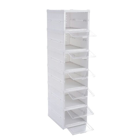 Living and Home Foldable Shoe Storage Rack with 6 Tiers - Tesco Groceries