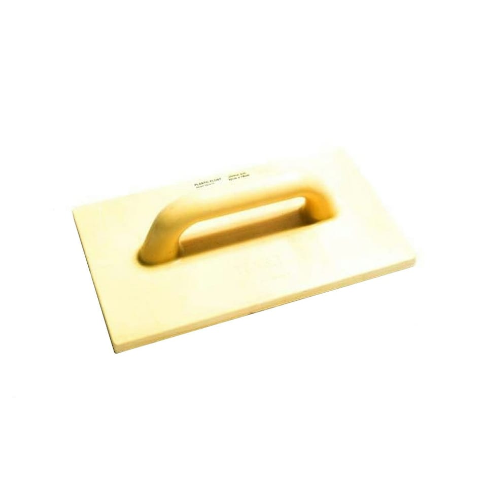 Surfacemaster Plastic Float - Beige - 280mm x 140mm - Tesco Groceries