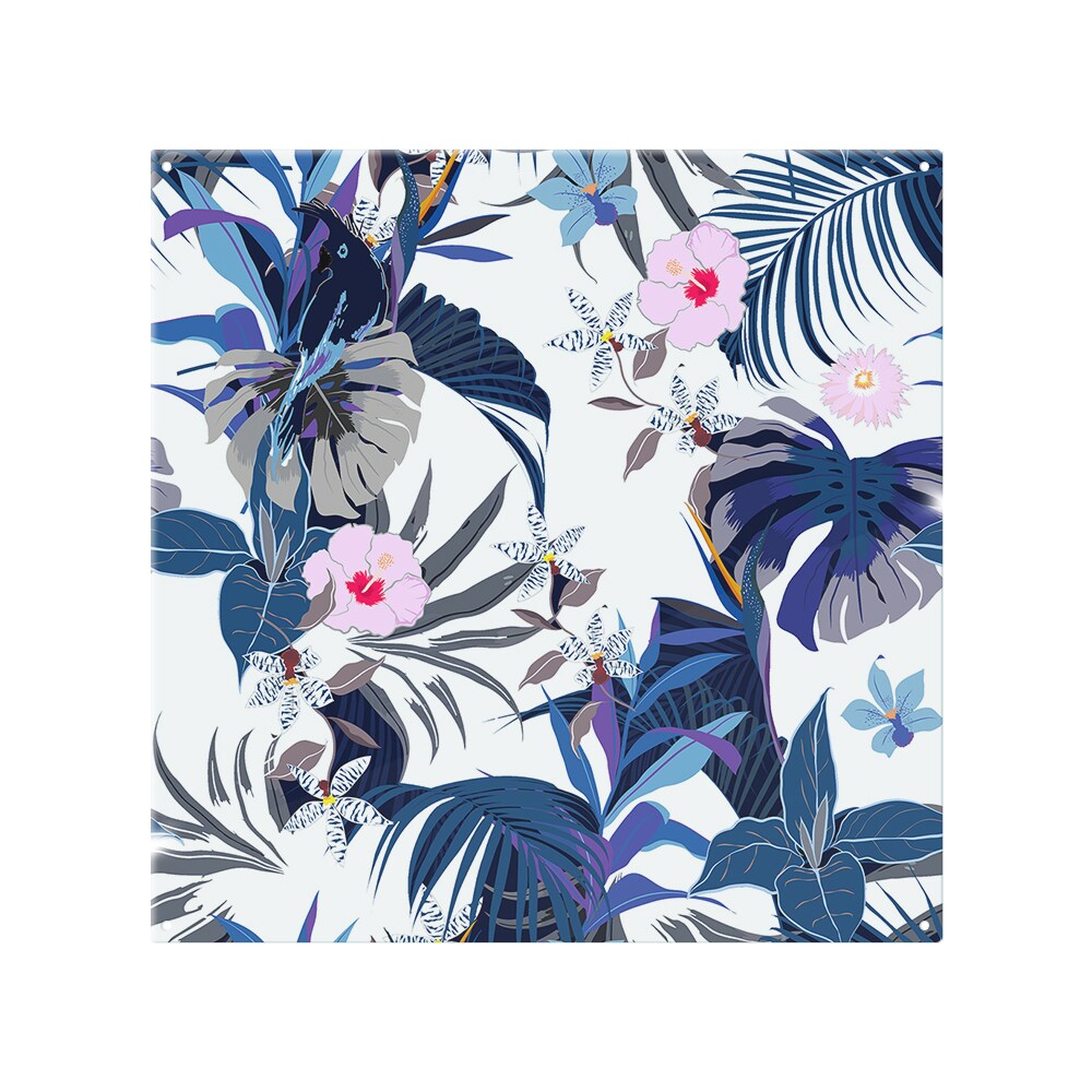 Winter Tropical Splash Back | White - Tesco Groceries
