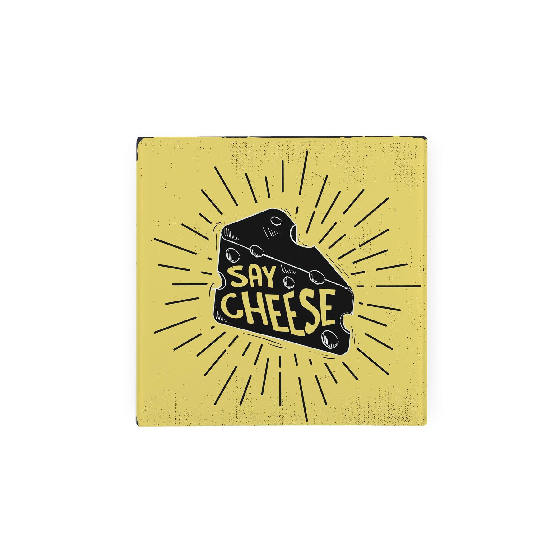 Say Cheese Glass Hot Pot Stand - Heat Resistant Non-Slip Trivet - Tesco ...