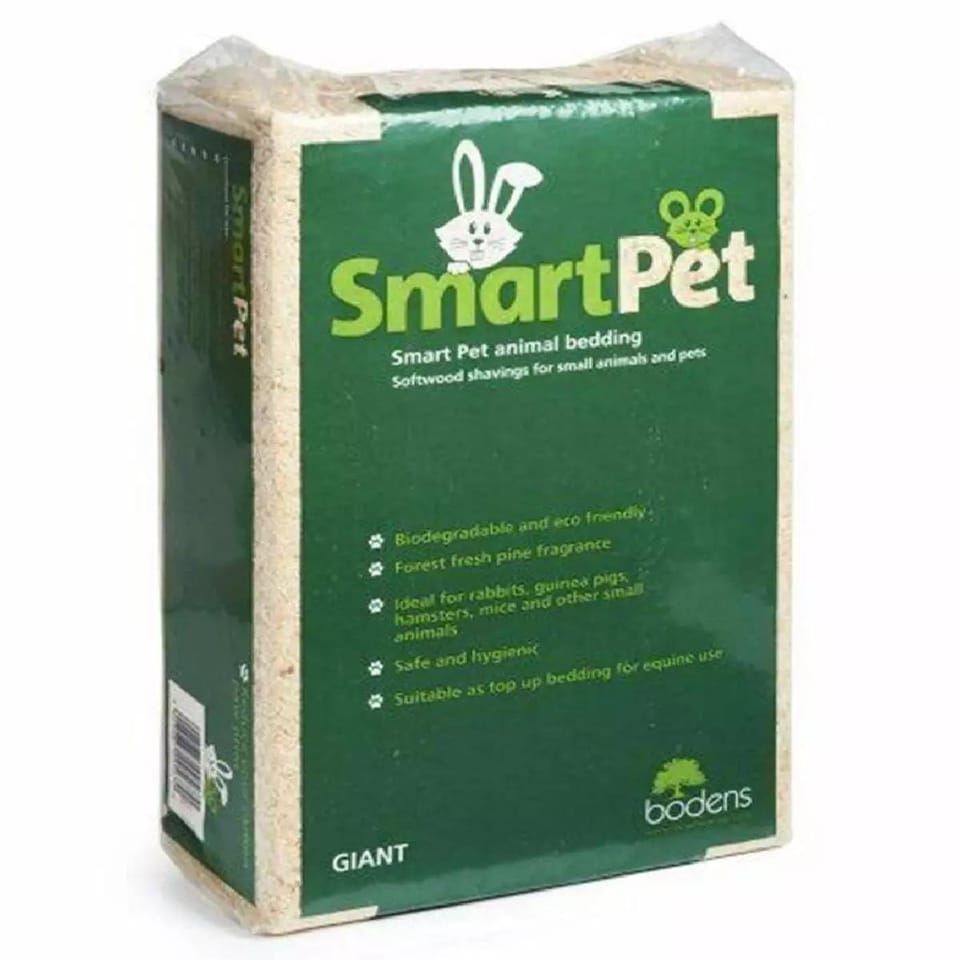 Bodens Smart Pet Giant 10KG Wood Shavings Animal Pet Bedding - Tesco ...
