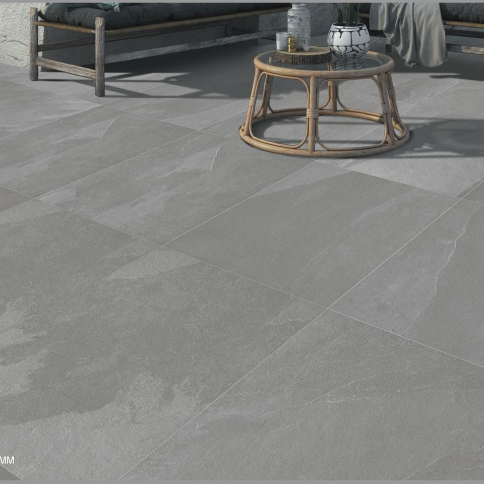 Stonewise Brazilian Grey Outdoor Porcelain Sample 100x150x20mm - Tesco ...