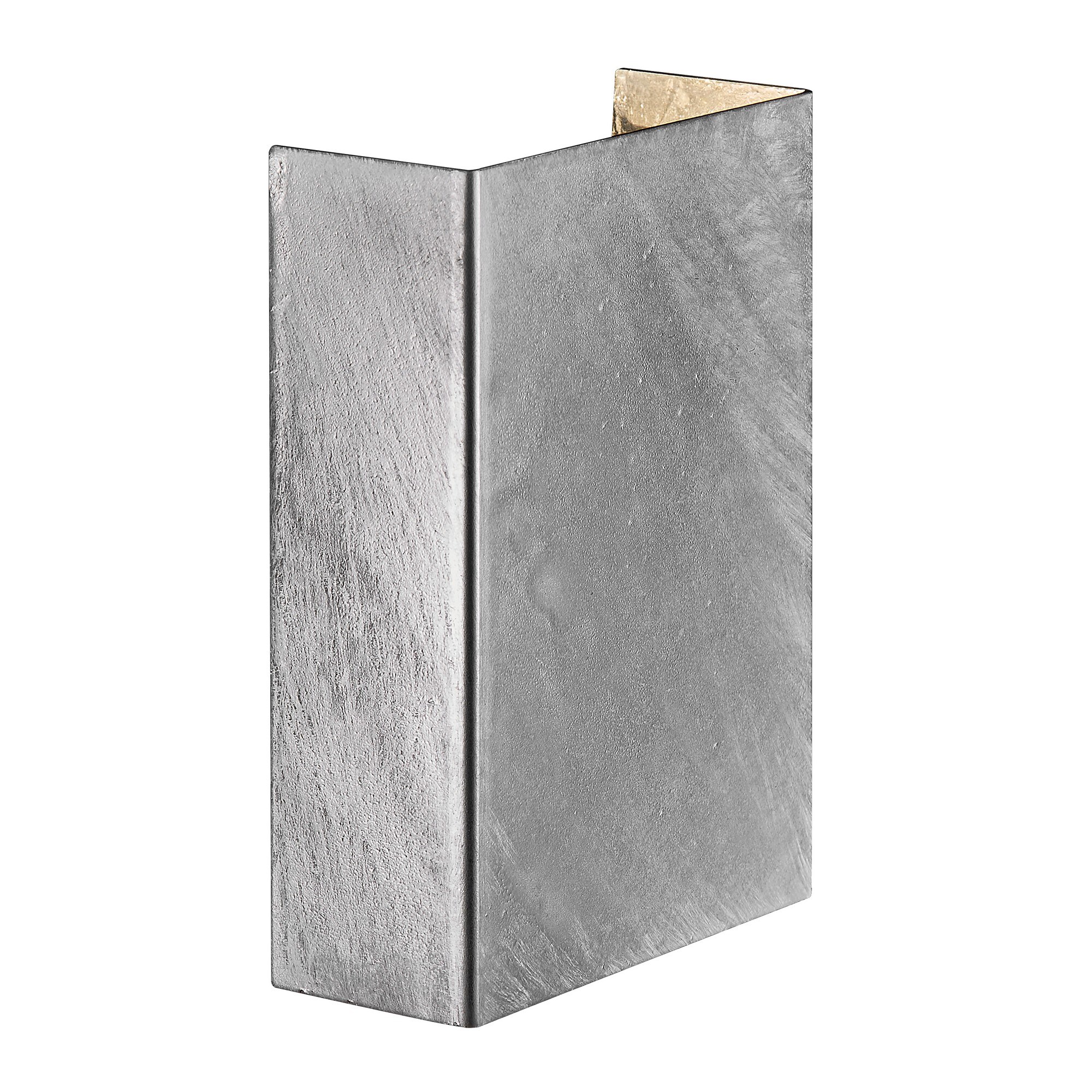Nordlux Fold Outdoor Wall Light Silver Galvanized steel Sensor ...