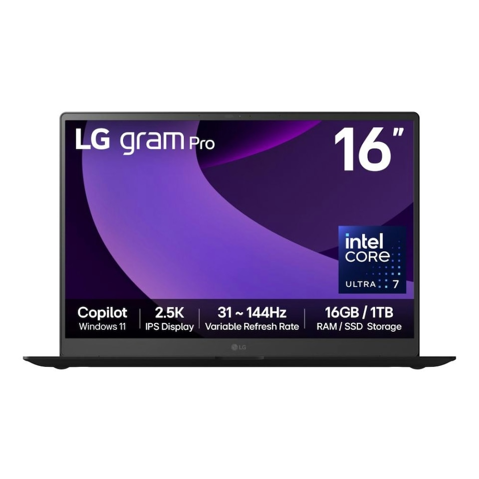 LG Gram Pro 16Z90TP-G Hybrid AI Intel Core Ultra 7 255H 16GB RAM 1TB ...