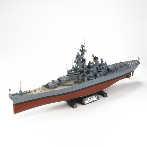 Tamiya US Navy Battleship BB-63 Missouri - Circa 1991 (1:350 Scale ...