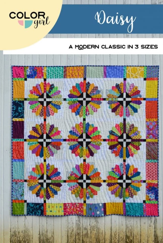 Color Girl Daisy Quilting Pattern - Tesco Groceries