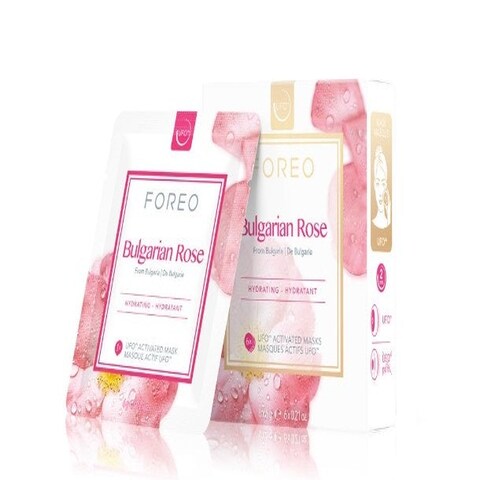 Foreo - Ufo Mask Bulgarian Rose Pack of 6 - Tesco Groceries