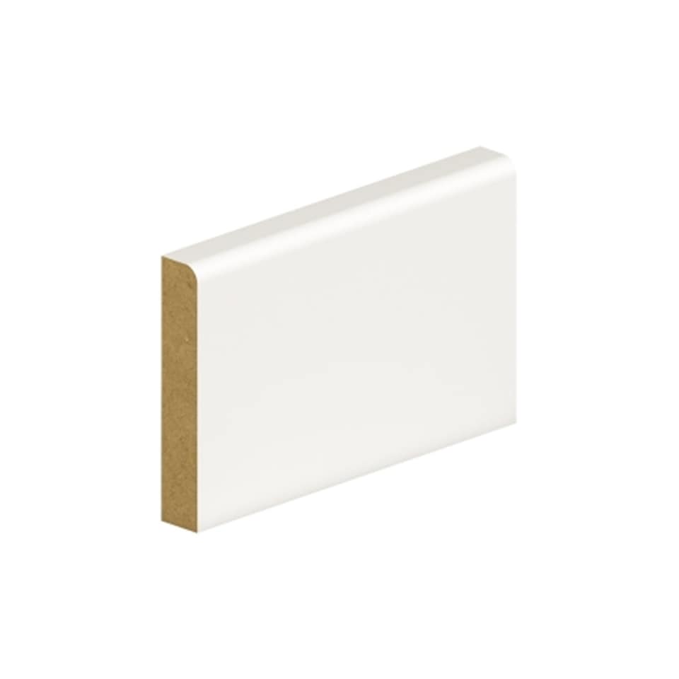 PACK OF 5 (Total 5 Units) - 14.5mm Thick Primed MDF Pencil Round One ...
