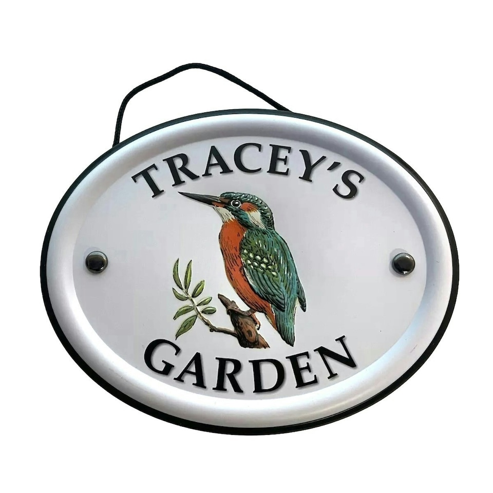 Decorative Bird Garden Sign - Tracey - Tesco Groceries