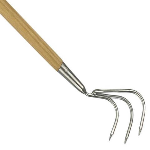 Kent & Stowe Stainless Steel Long Handled 3-Prong Cultivator, Fsc ...